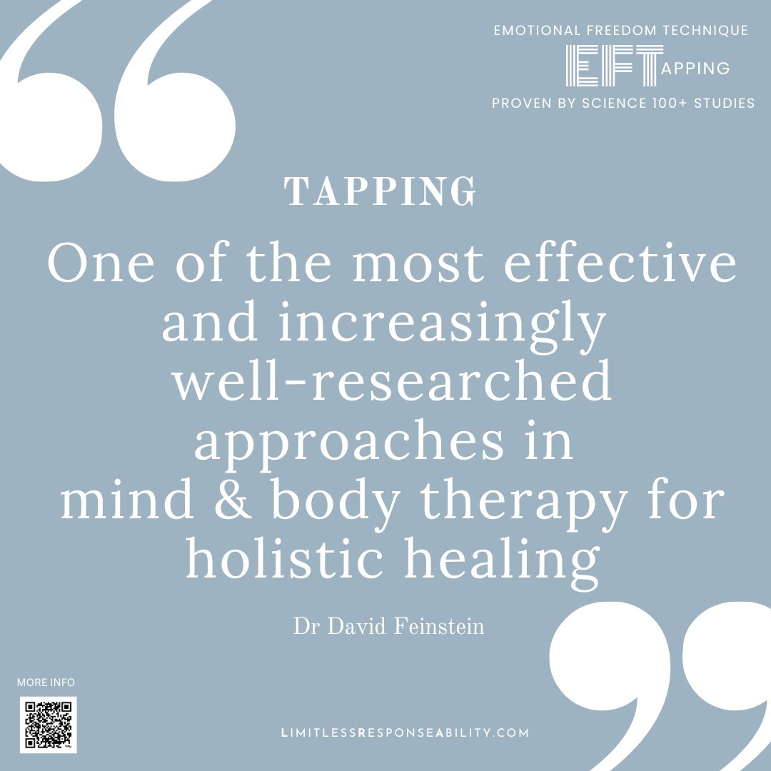 Tapping, well-researched as one of the most effective mind-body therapy ...